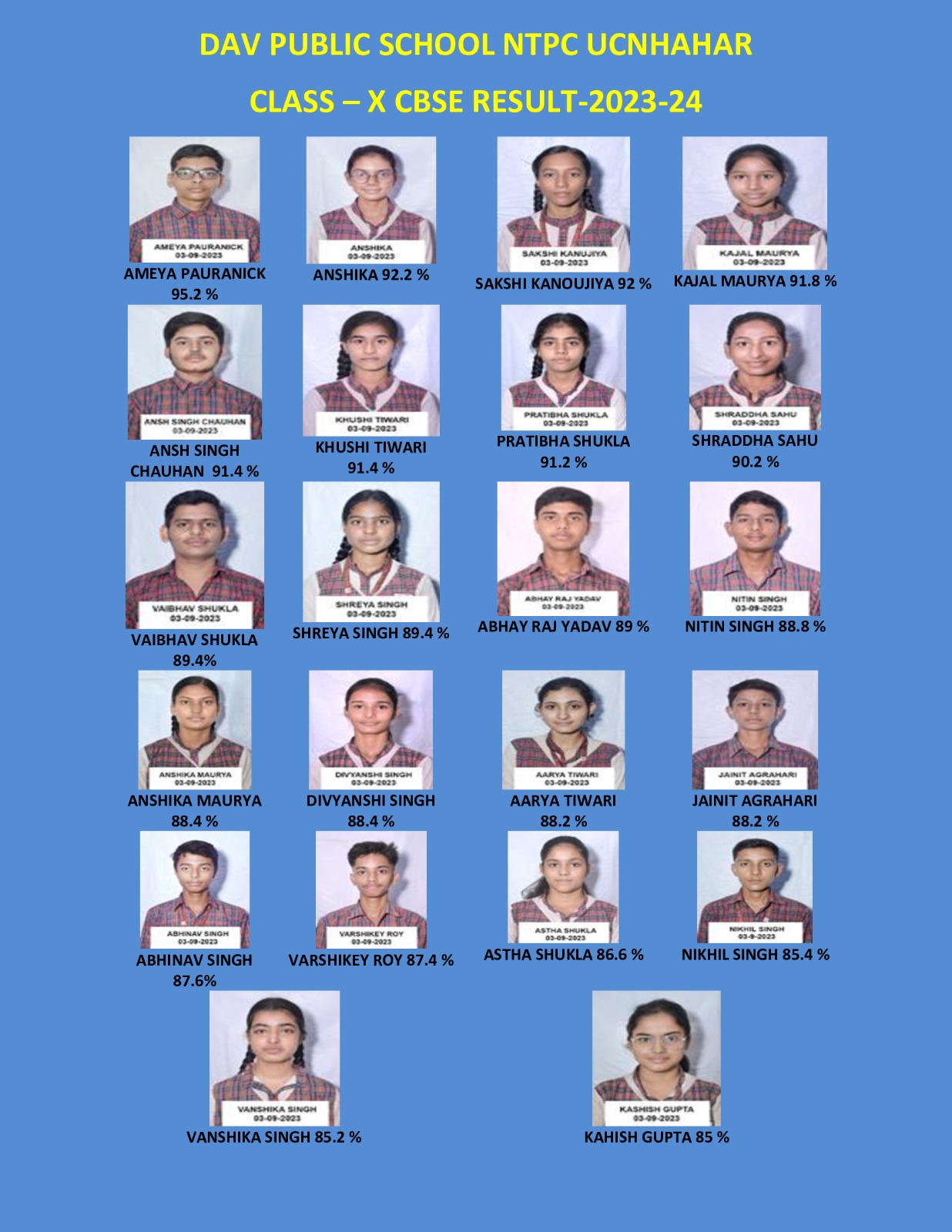 Welcome to D A V Public School